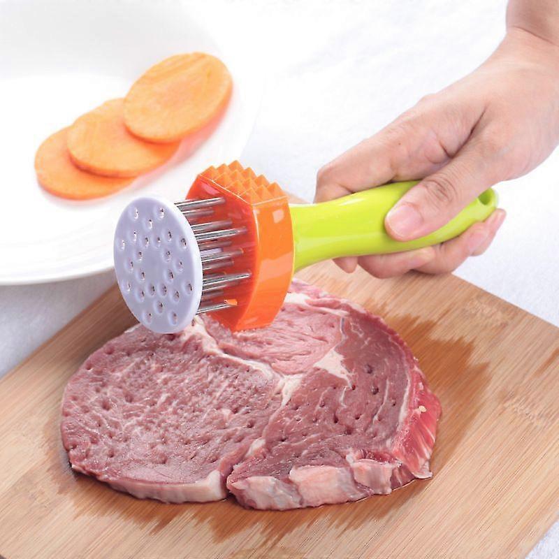 Cooking Meat Tenderizer Tool, Stainless Steel Sharp Blade Tenderiser Kitchen Cooking Tool, Meat ...
