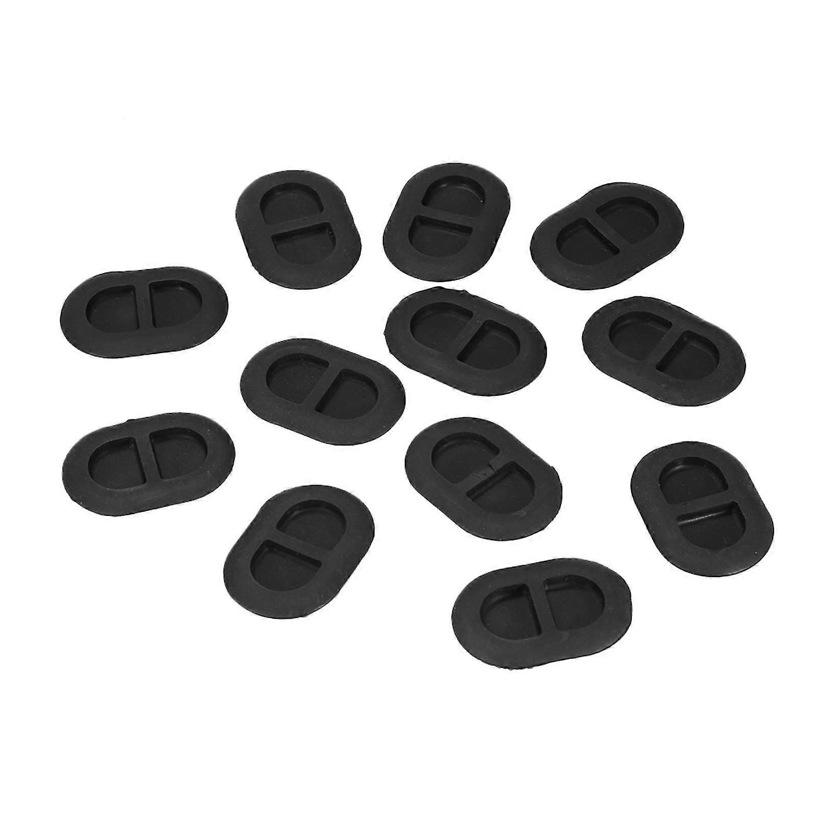 4Pcs Black Floor Pan Drain Plug Rear Floor Pan Body Plug Small Rubber ...