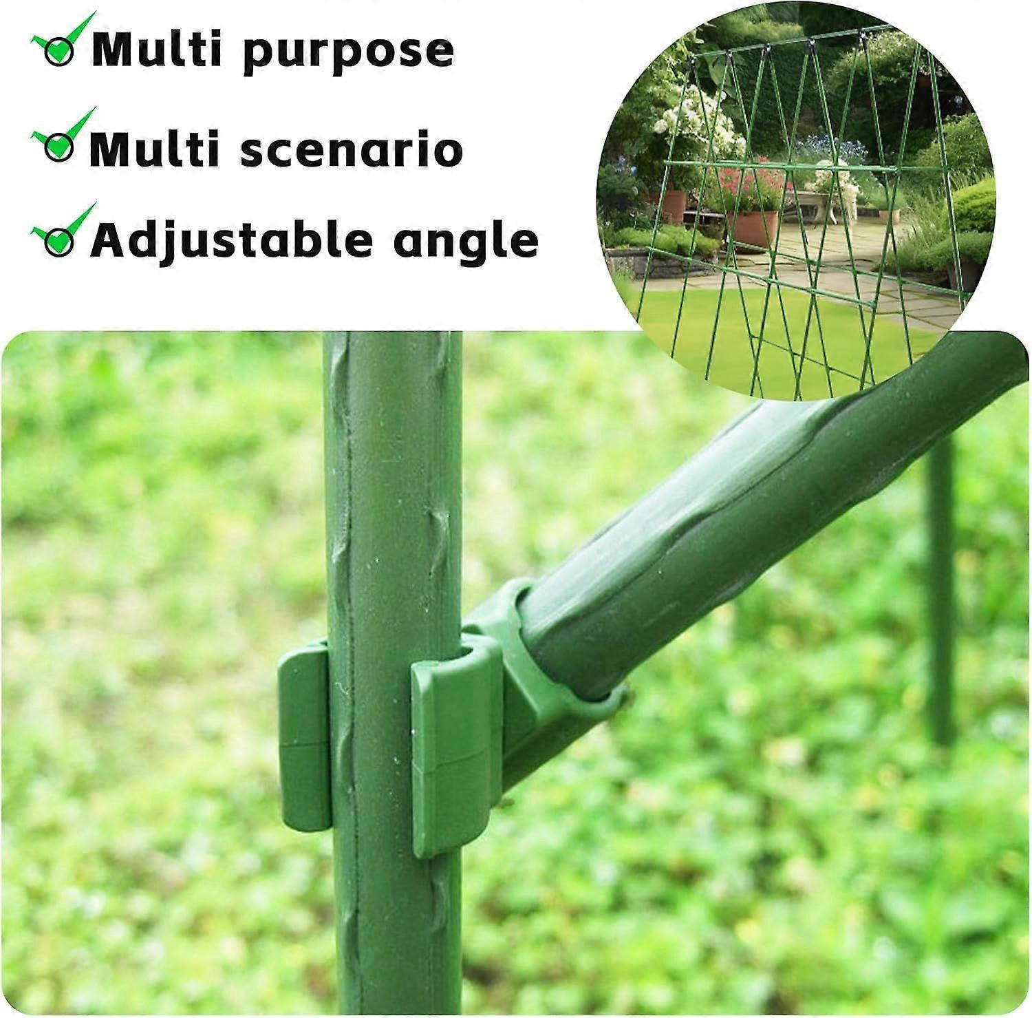 50pcs Plant Rod Connectors, Plant Clips, Multi-function Garden Clips ...