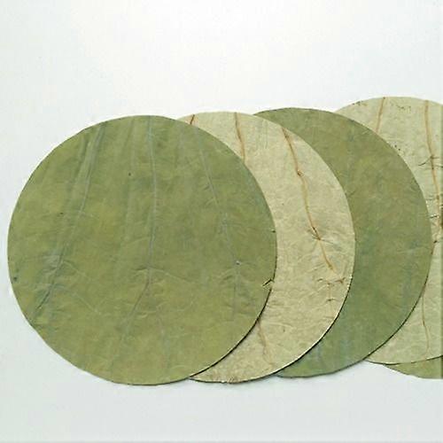 100pcs Dried Lotus Leaves for Sushi Plates Round Shape Food Wrapping ...
