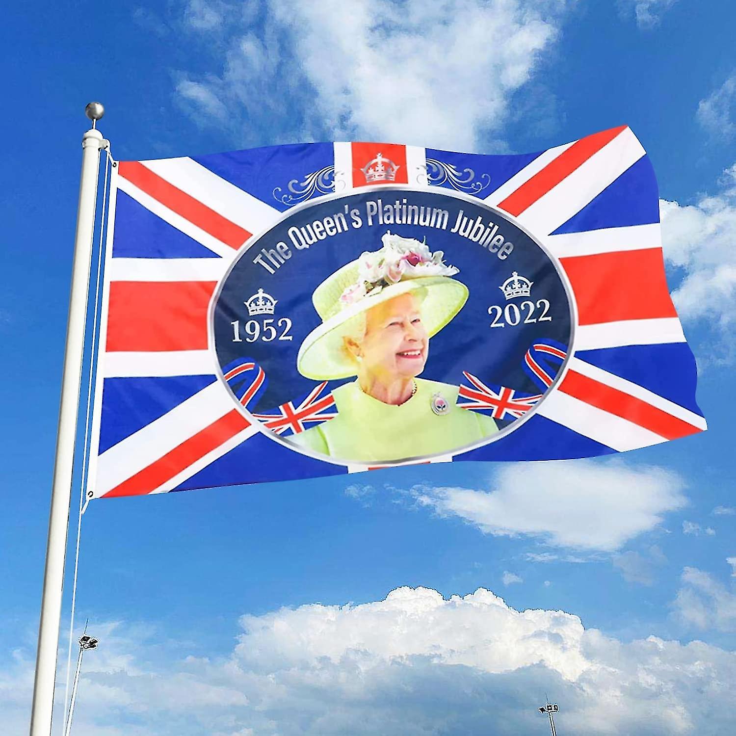 Queens Platinum Jubilee Decorations 2022 Union Jack Flags, Union Jack ...
