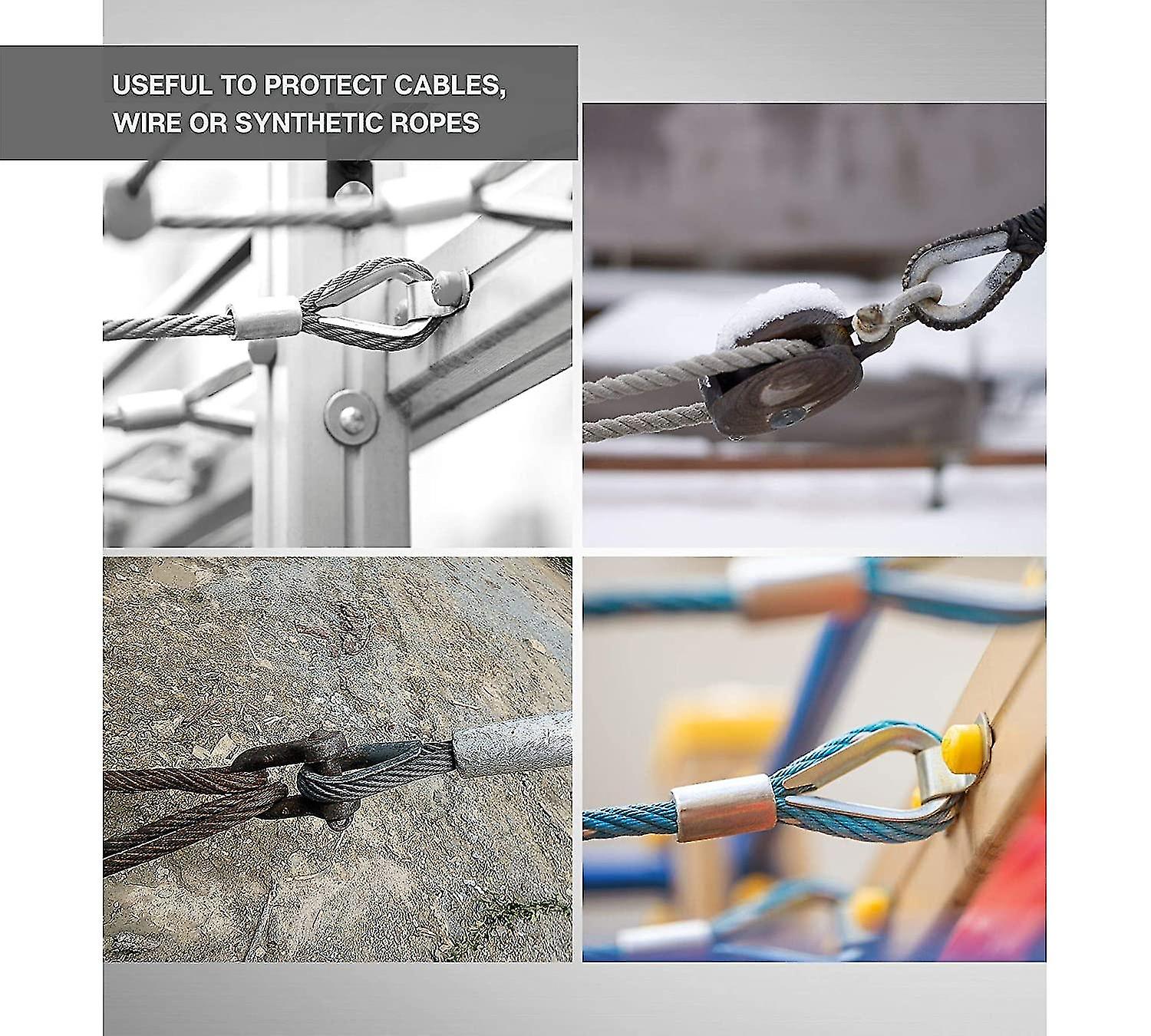 Industrial |heart Lug M6 |galvanized Steel Cable Protector | Diameter ...