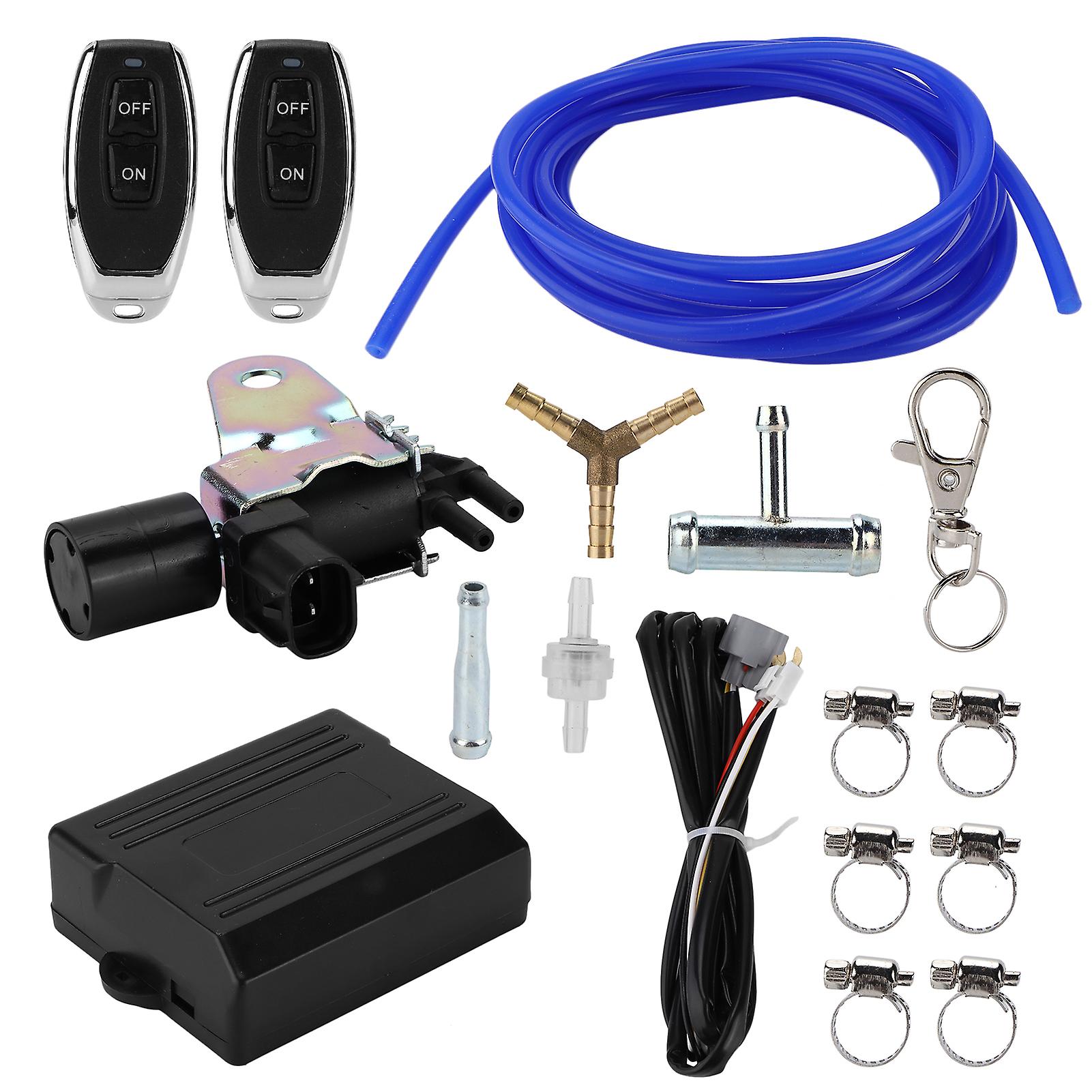 Wireless Exhaust Cutout Valve Controller Kit Vacuum Remote Control ...