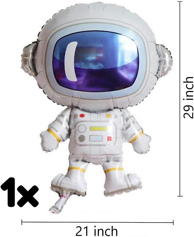 Space Balloons Birthday 7 Years Set - Astronaut Balloon, Outer Space ...