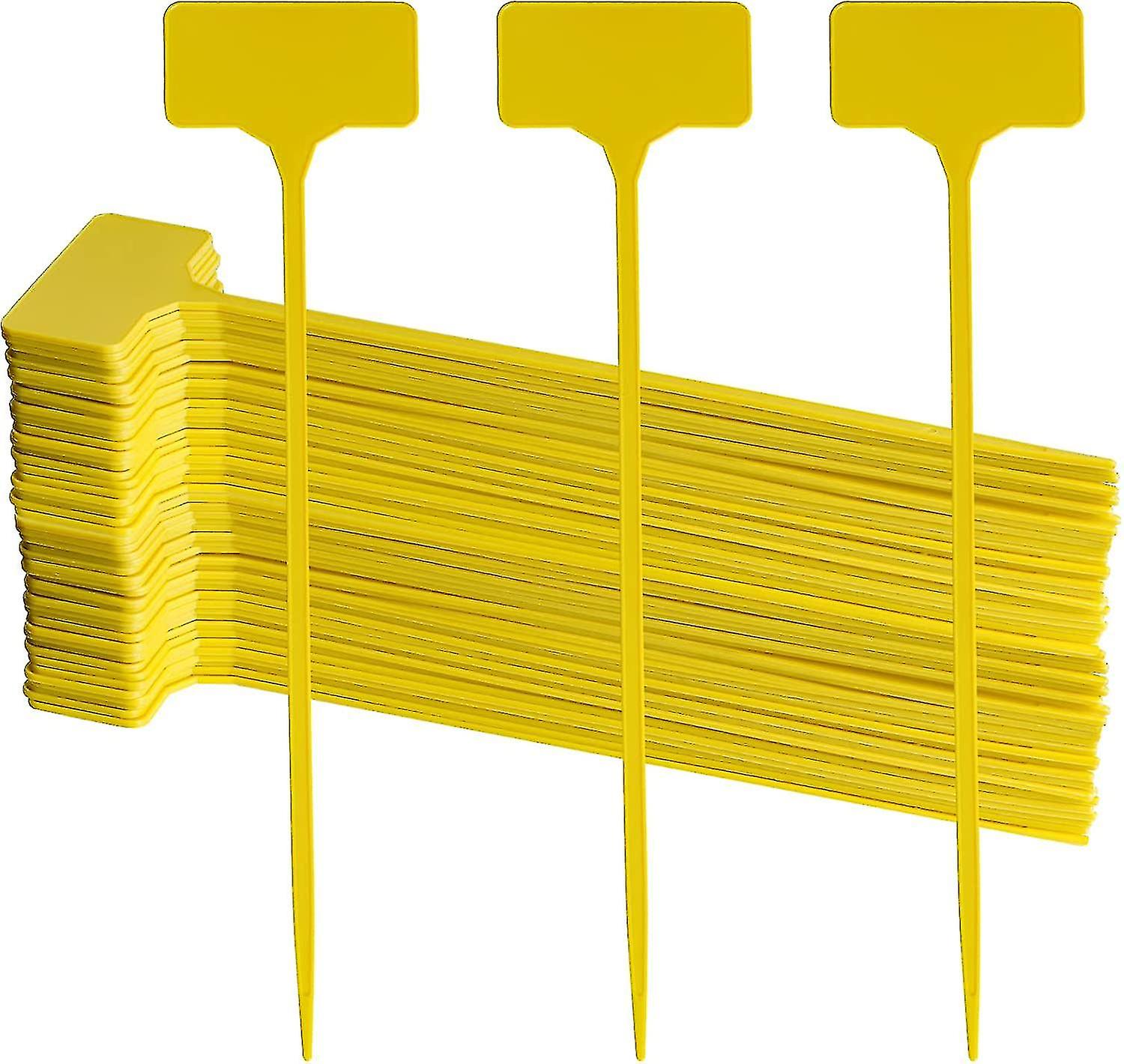 50 Pack Outdoor Tall Plant Labels, Large Waterproof Plastic Plant T ...