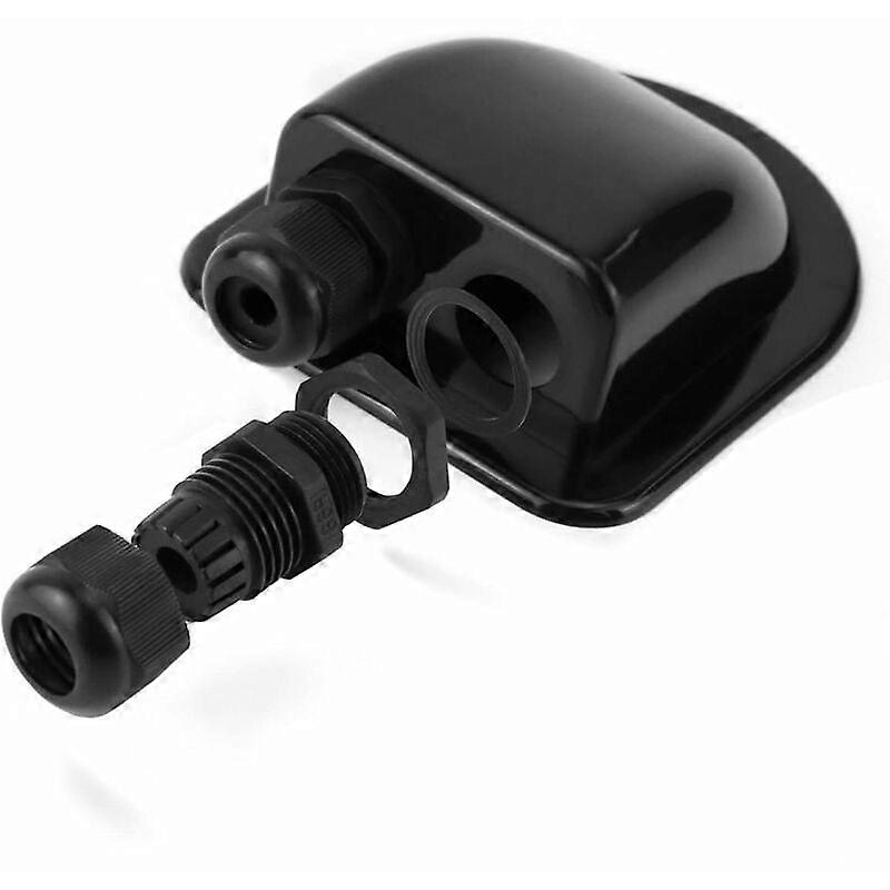 2PCS Roof Pass-Through IP68 Waterproof Solar Cable Gland Weatherproof ...
