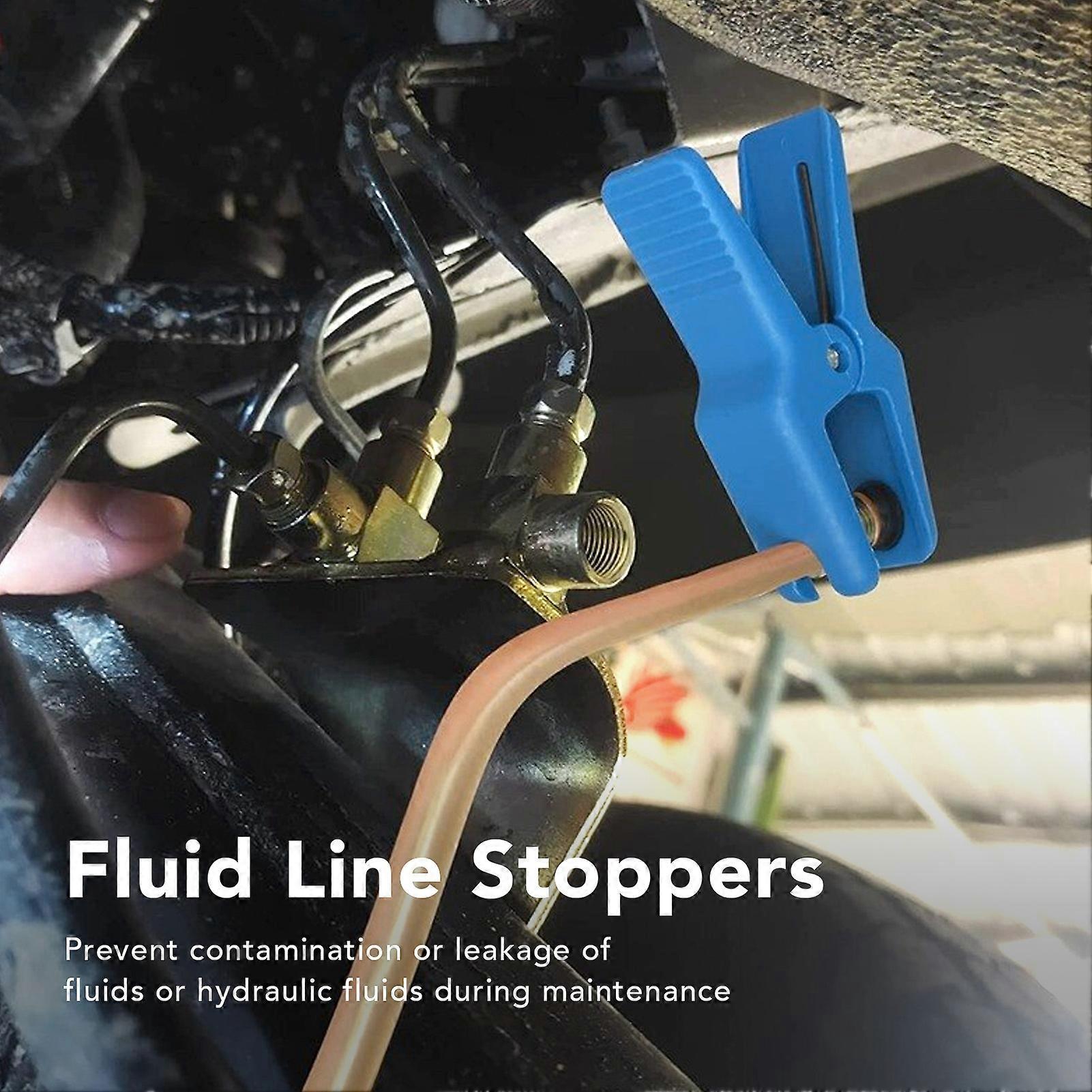 7pcs Fluid Line Stoppers Set With 3 Plugs For Brake Line Fuel Rail Hose ...