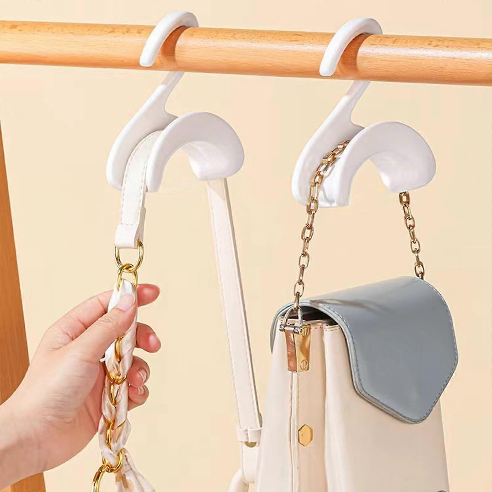 Hooks for bags and backpacks (pack of 4) - space-saving storage for ...