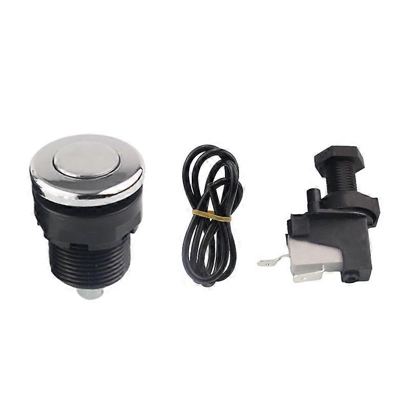 Waterproof Air Switch Push Button for Bathtub Spa Massage Bath Waste ...