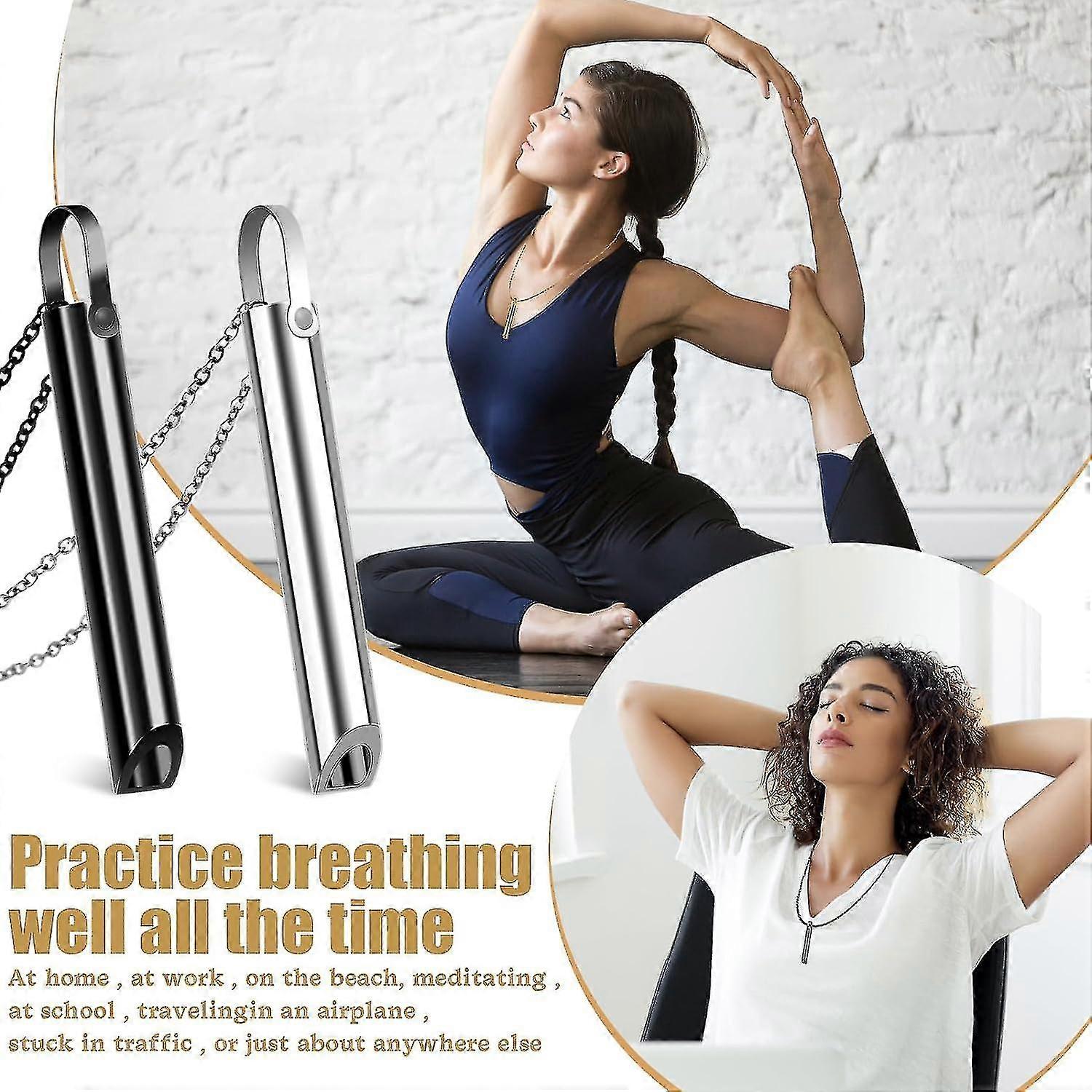 Stop met roken ademhaling ketting angst verlichting kettingvape ketting ...