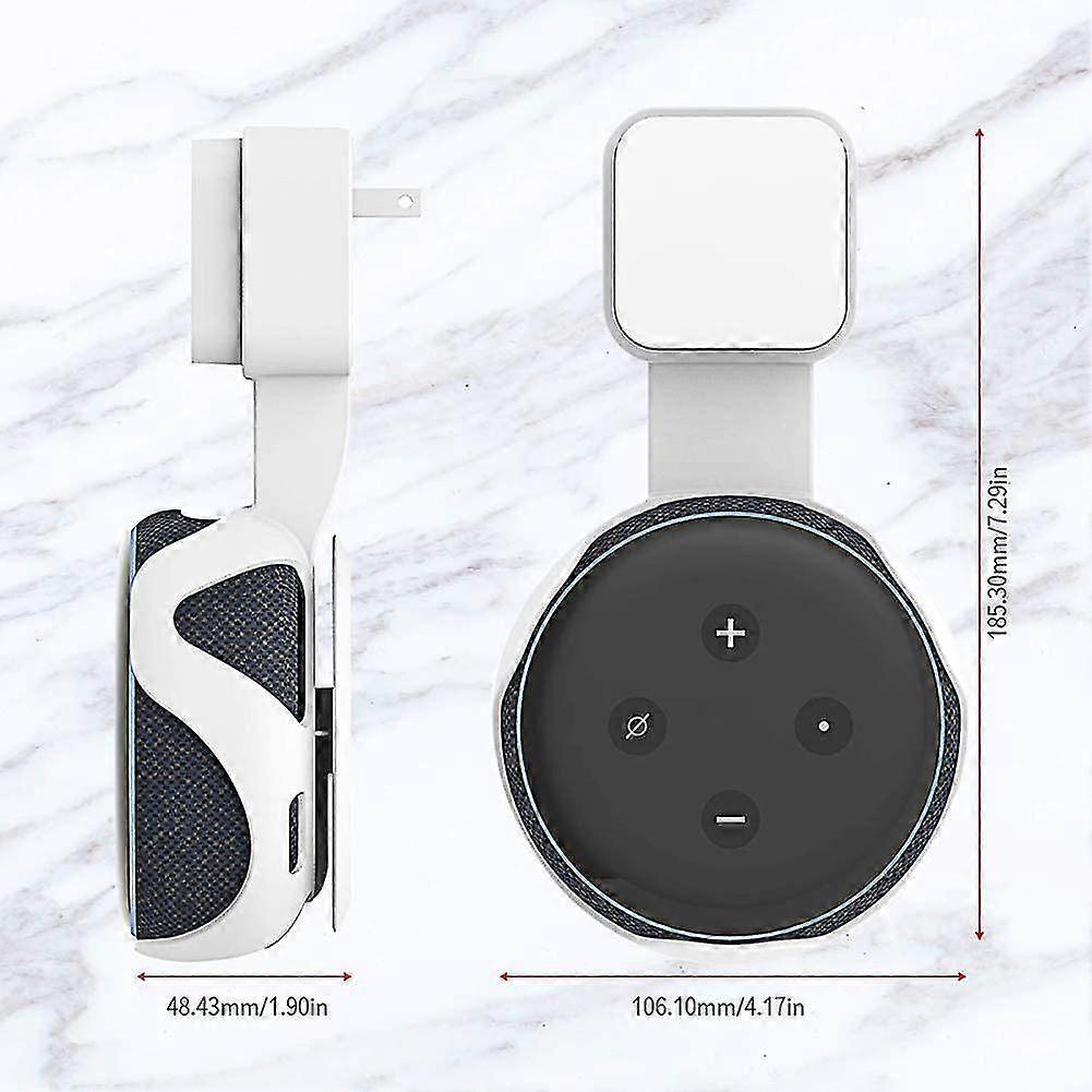 Wall Mount Stand For Alexa Echo Dot (3rd Gen) Holder For Echo Dot ...