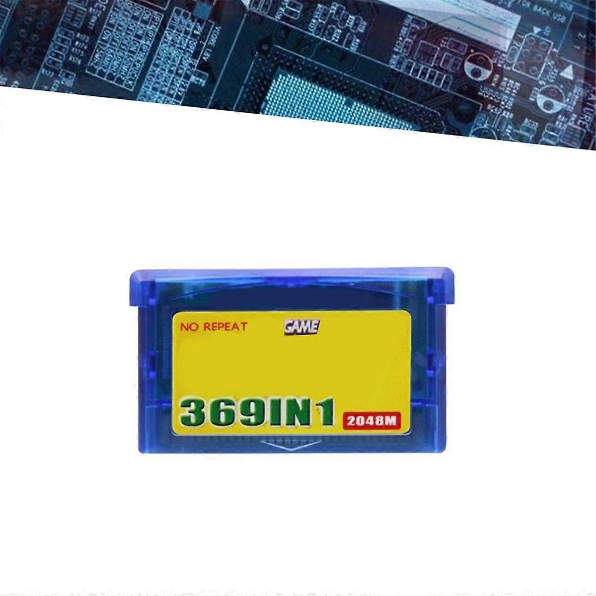 369-In-1 Game for Advance Video Game Console Card English Combined Card ...