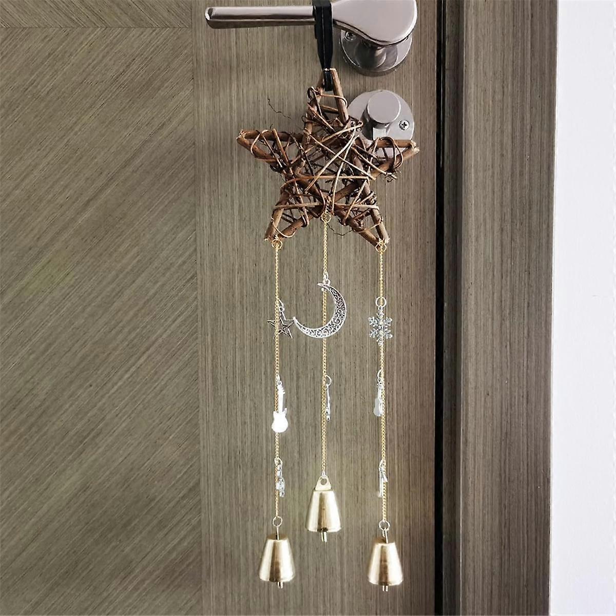 Witch Bells Protection Door Hangers Witch Wind Chimes Hanging Witch ...