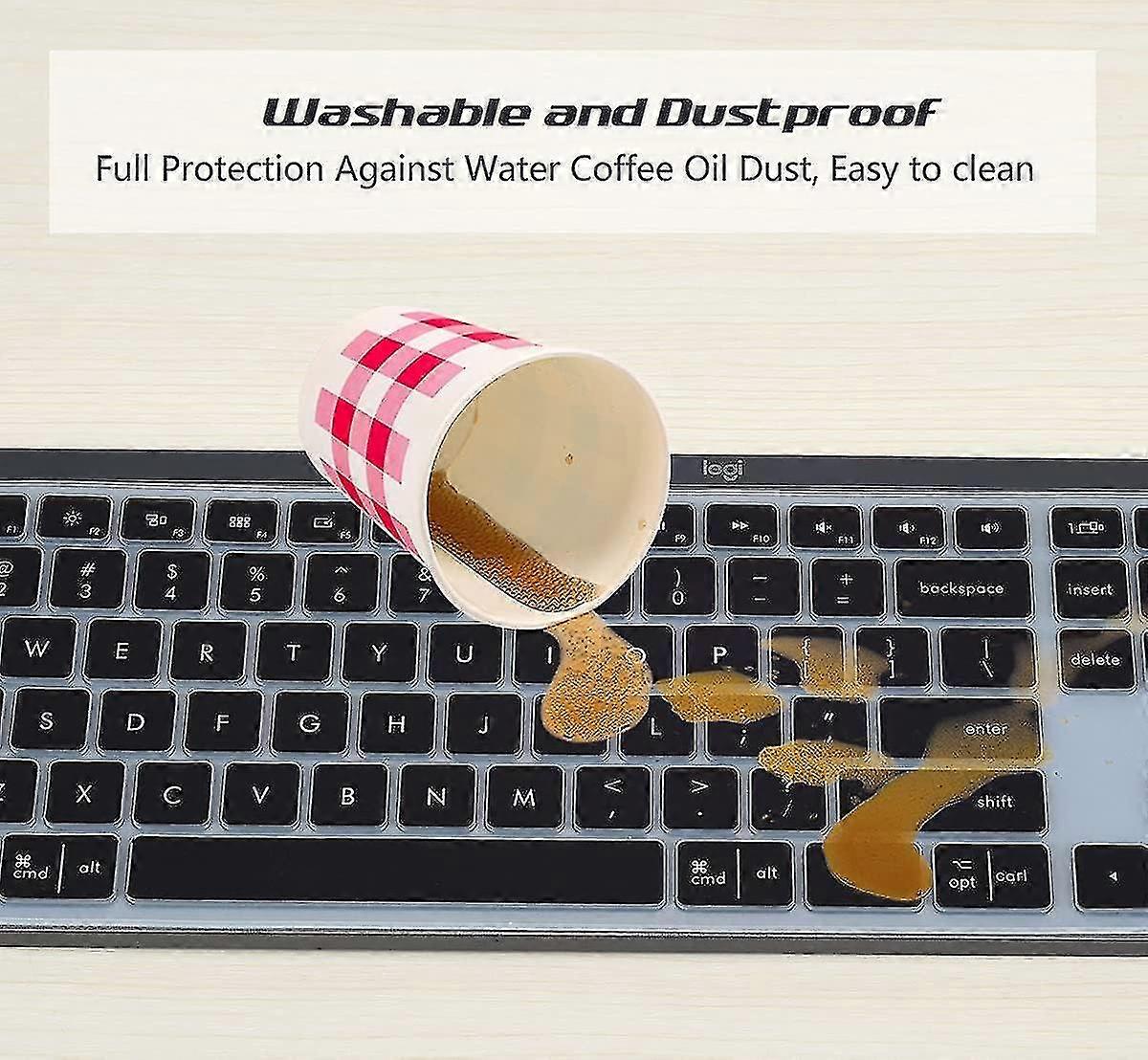 Silicone Keyboard Cover Skin For Logitech Mx Keys/logitech Craft ...