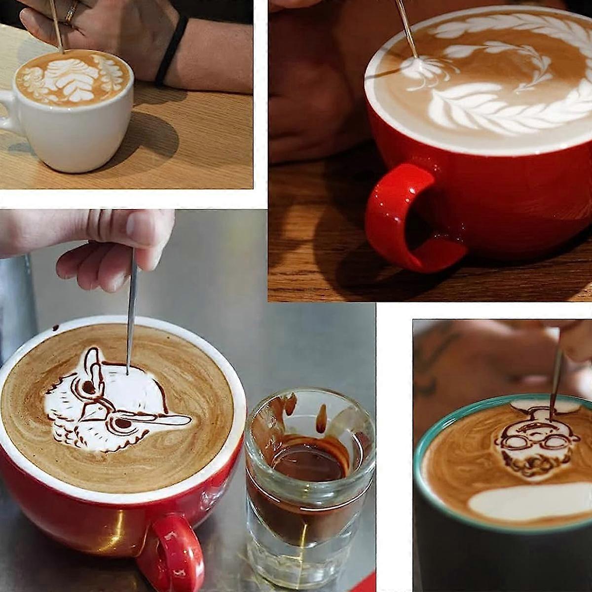 KXJ-1 x 360ml Stainless Steel Tip Pull Tank Coffee Creamer Inside and ...