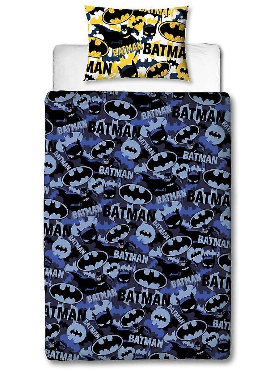 Batman Camo Duvet Cover and Pillowcase Set | Fruugo NZ