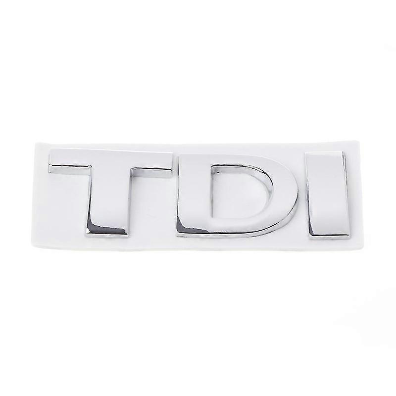 Tdi Badge Metal Emblem Decal Logo Sticker Rear Boot Lid Trunk Tailgate ...