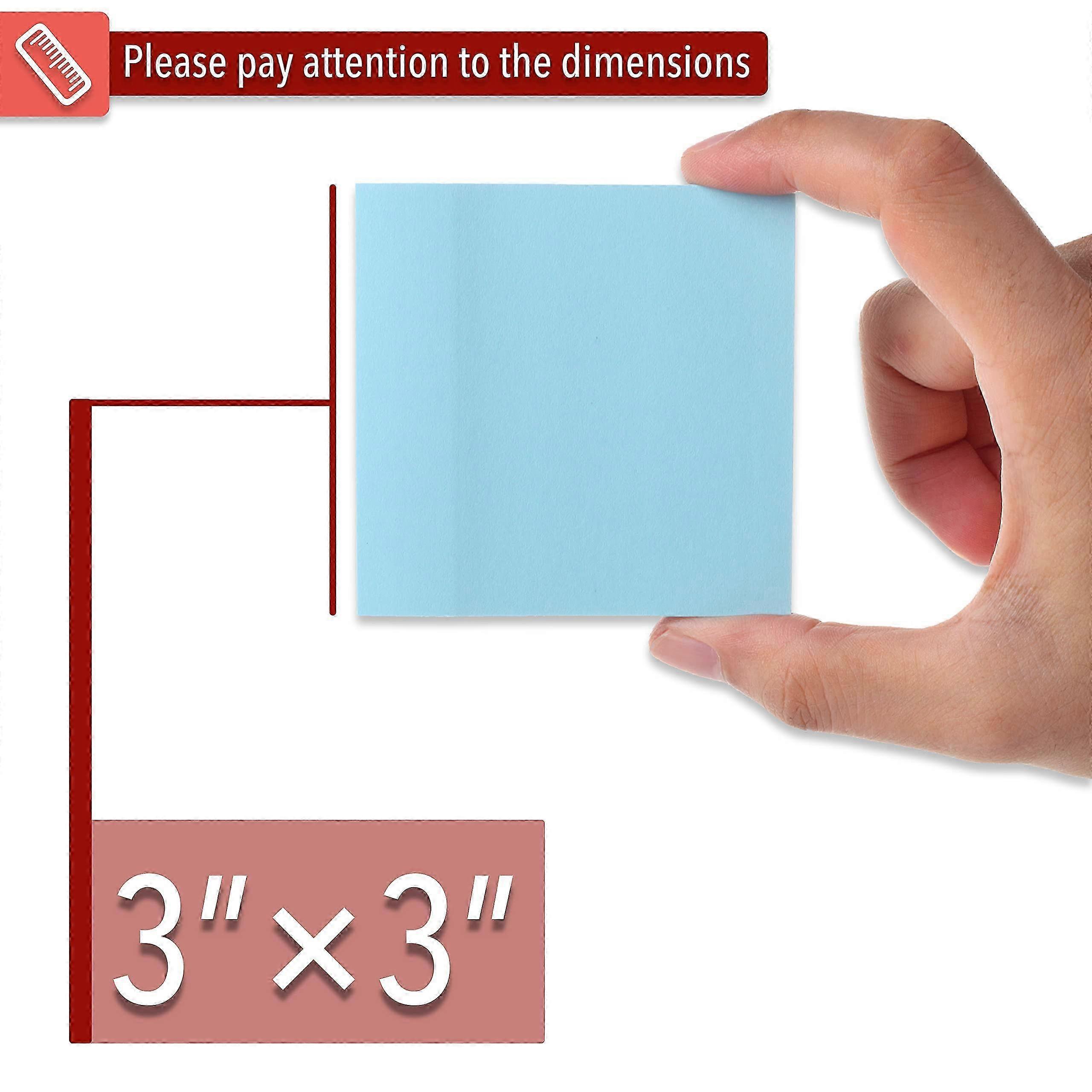 Sticky Notes, 3x3, 12 Pads, Pastel Sticky Notes, Sticky Note, Self ...