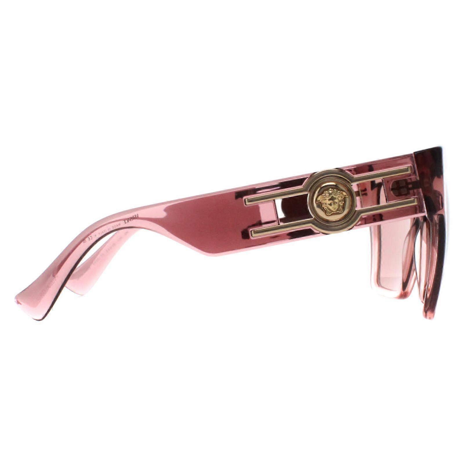 Versace Sunglasses VE4458 543573 Brown Transparent Light Brown | Fruugo UK