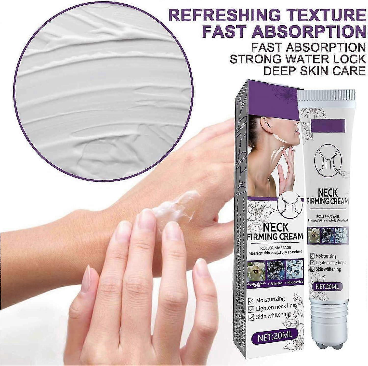 Firming Neck Cream, Anti-Wrinkle Neck Cream, Double Chin Reducing Cream ...