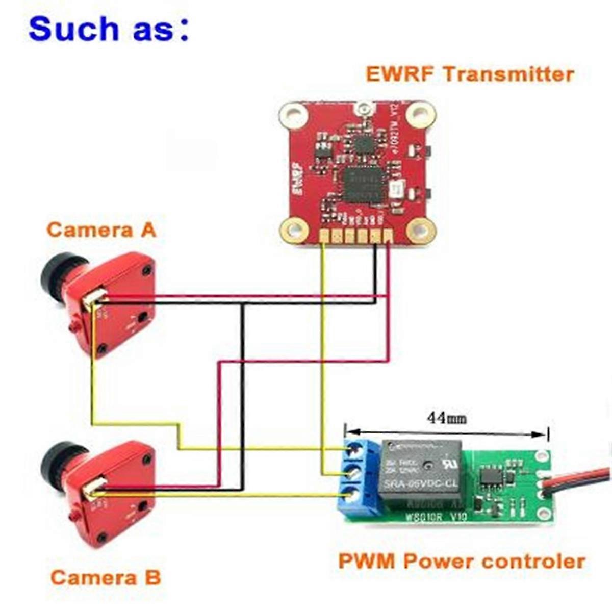 DC5-12V PWM Power Controller Remote Control Relay Model Remote Switch ...