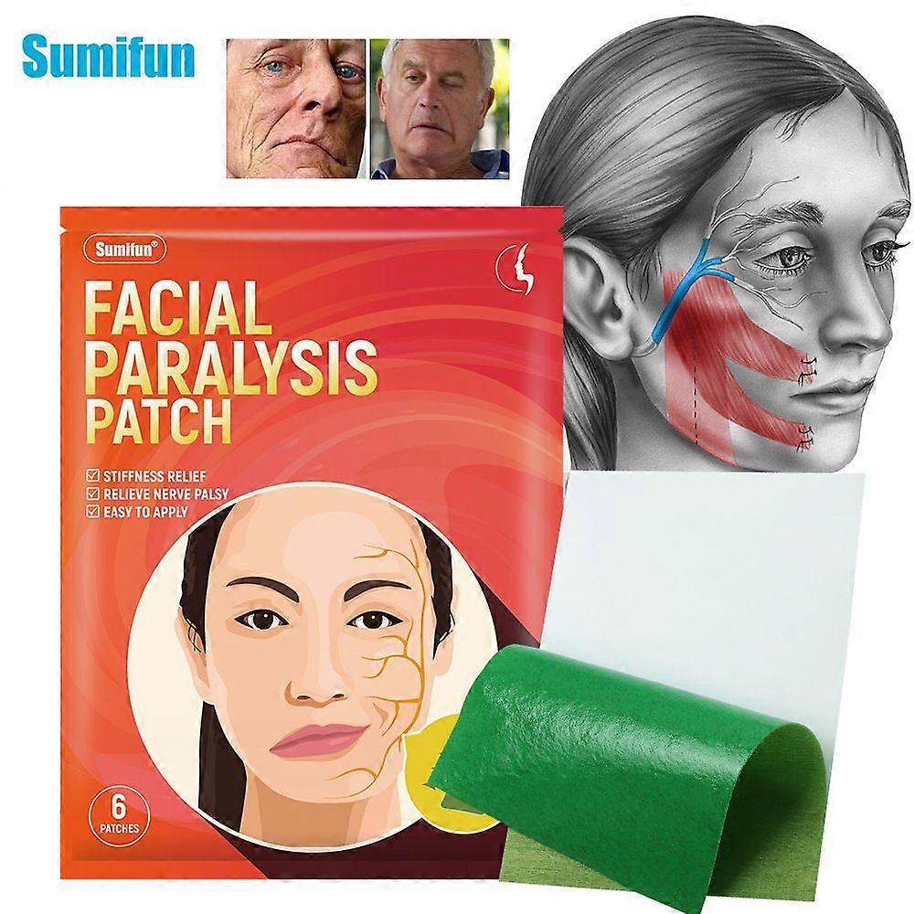 Facial paralysis stickers, crooked mouth, crooked eyes, nerves, facial ...