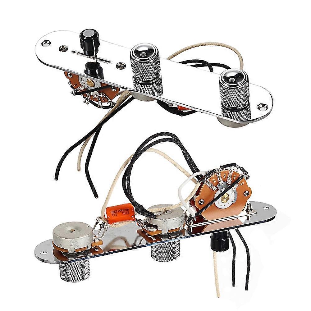 Loaded Control Plate Pre-Wired 3-Way Blade Switch with Wiring Harness ...