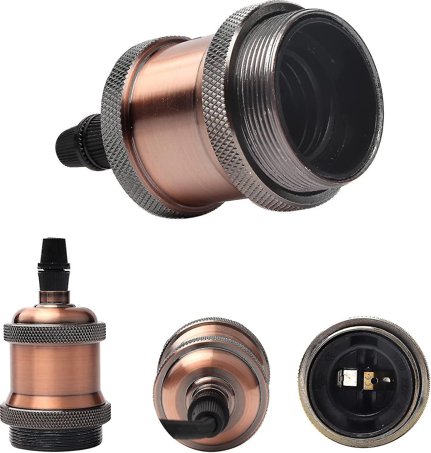 E27 Socket With Switch, Industrial Style Electrical Wire Cable 3.5 ...