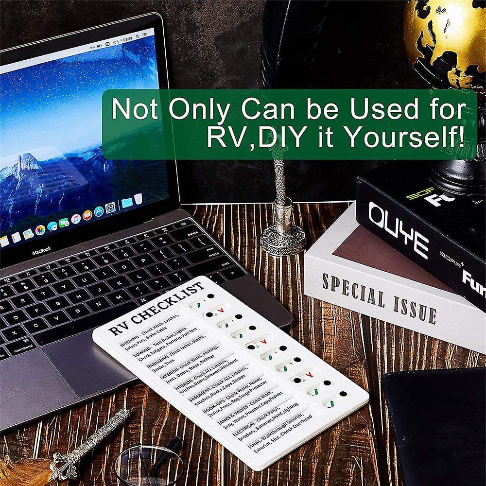 Memo Plastic Board Rv Checklist My Chores Reusable Elder Care Reminder ...