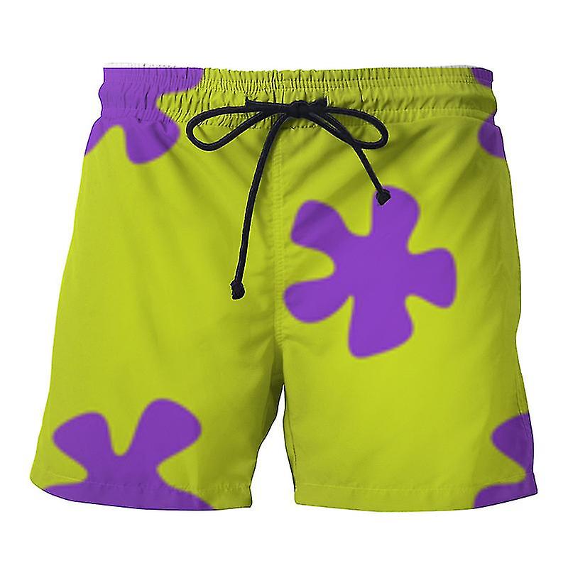 Summer Men Casual Shorts 3d Printed Patrick Star Trousers For Women/men ...