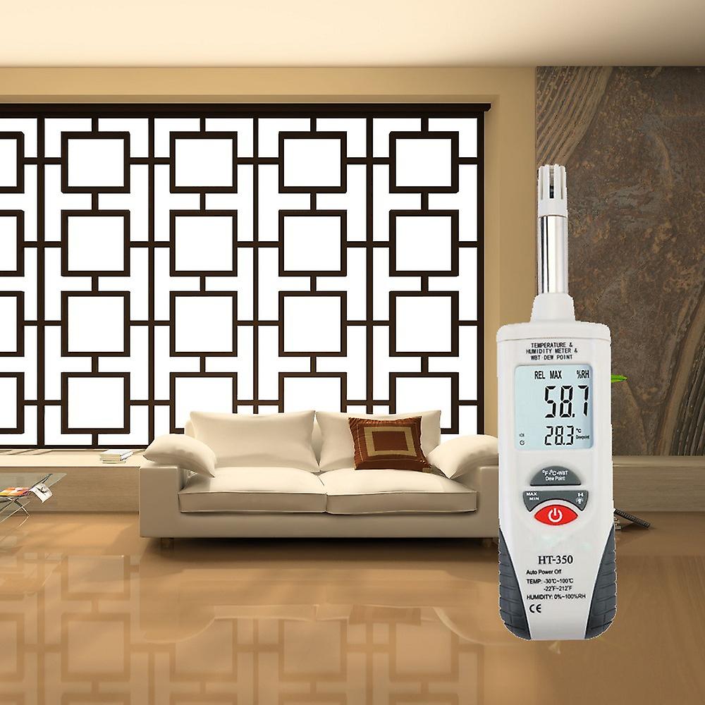 Digital Psychrometer - Handheld Backlight Temperature Humidity Meter ...