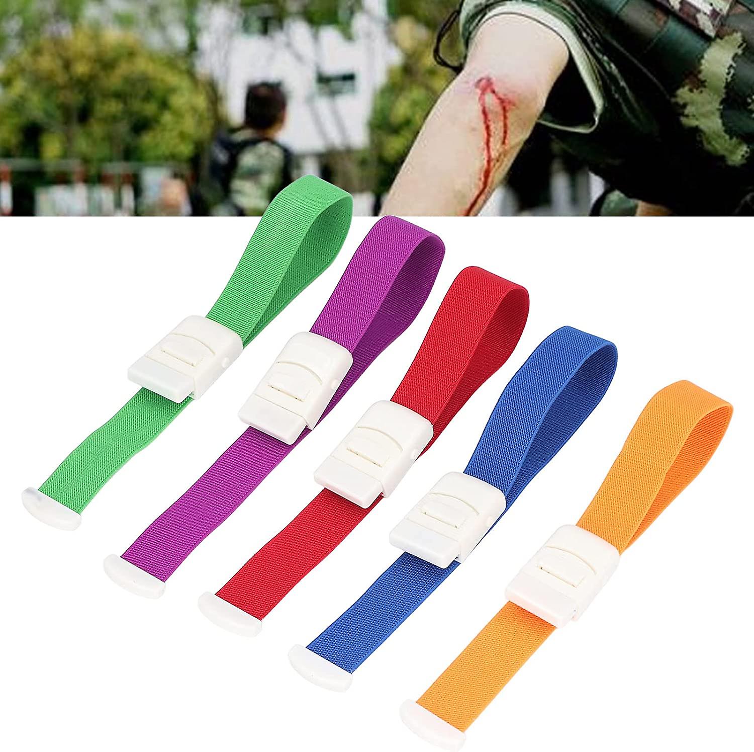 5 PCS Tourniquets, Emergency Outdoor Tourniquet, Military Tactical ...