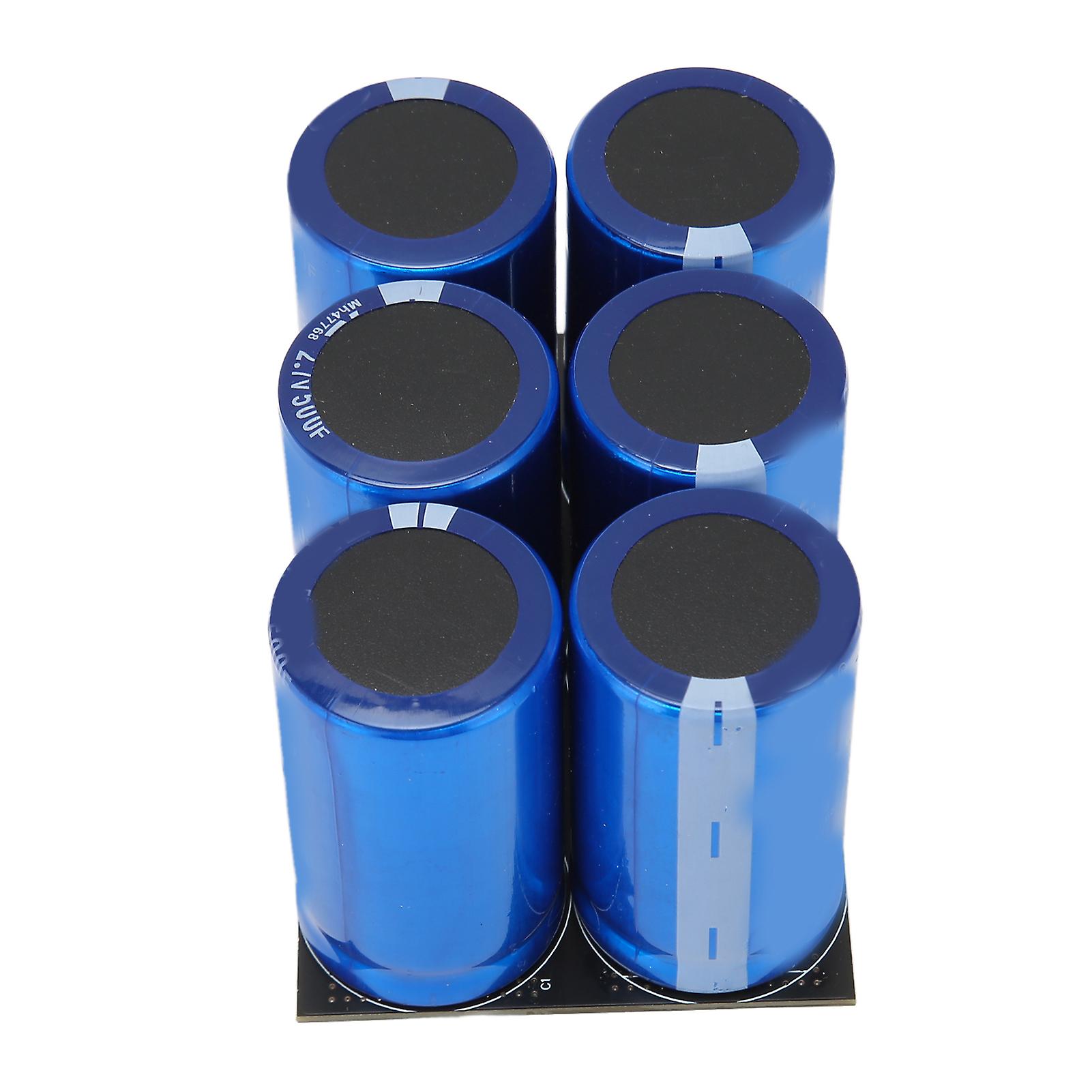 16V 83F Total Capacitor High Current Discharge 6Pcs 2.7V 500F ...