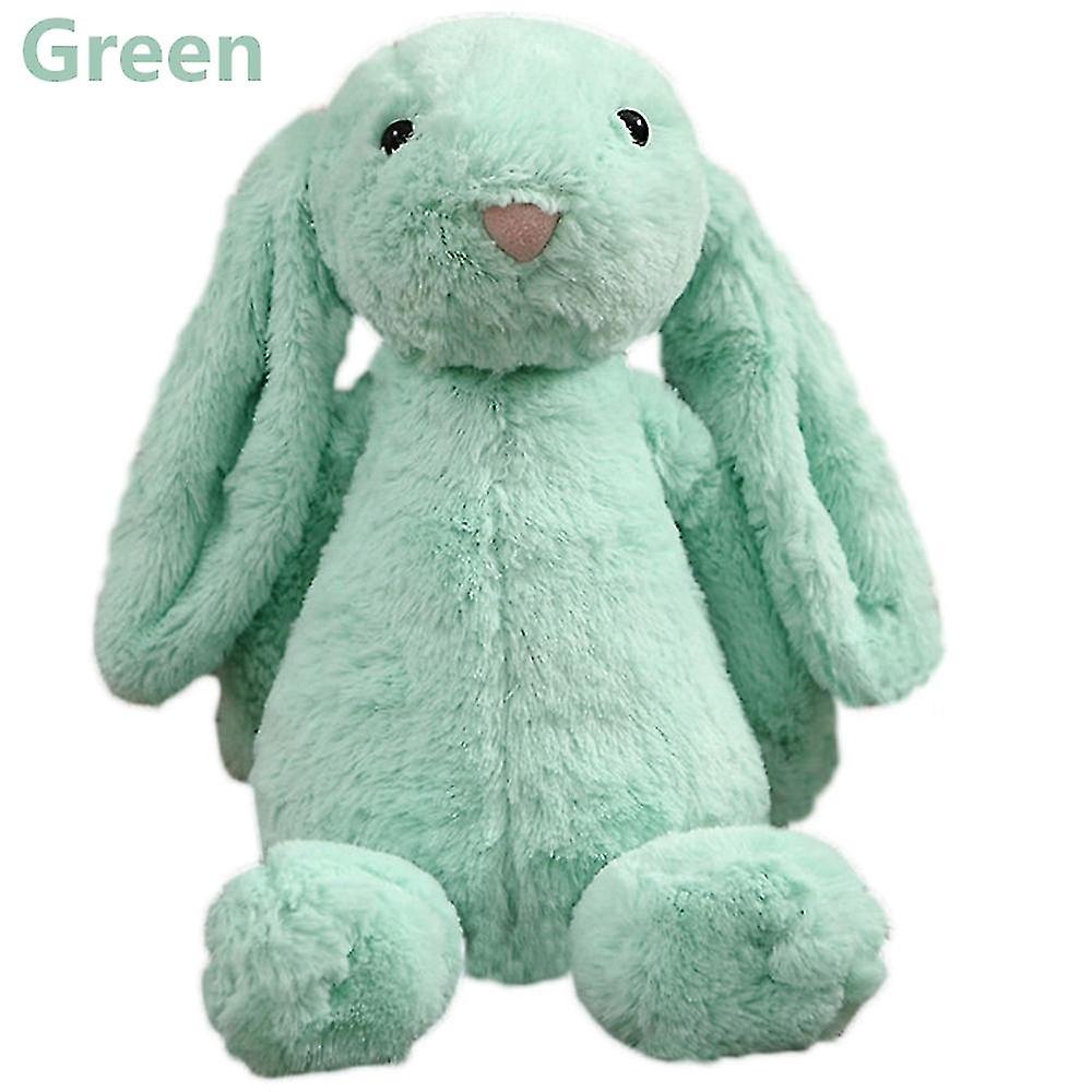 30cm Stuffed Long Ear Rabbit Soft Plush Toys Sleeping Cute Bunny ...