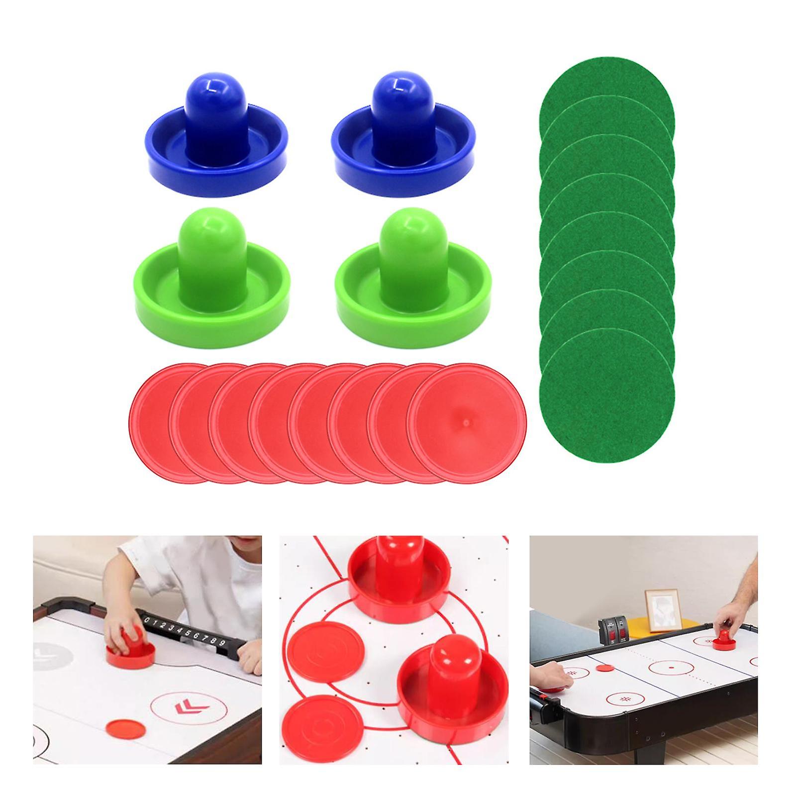 1 Set Mini Air Hockey Pushers and Air Hockey Pucks, Air Hockey Paddles ...