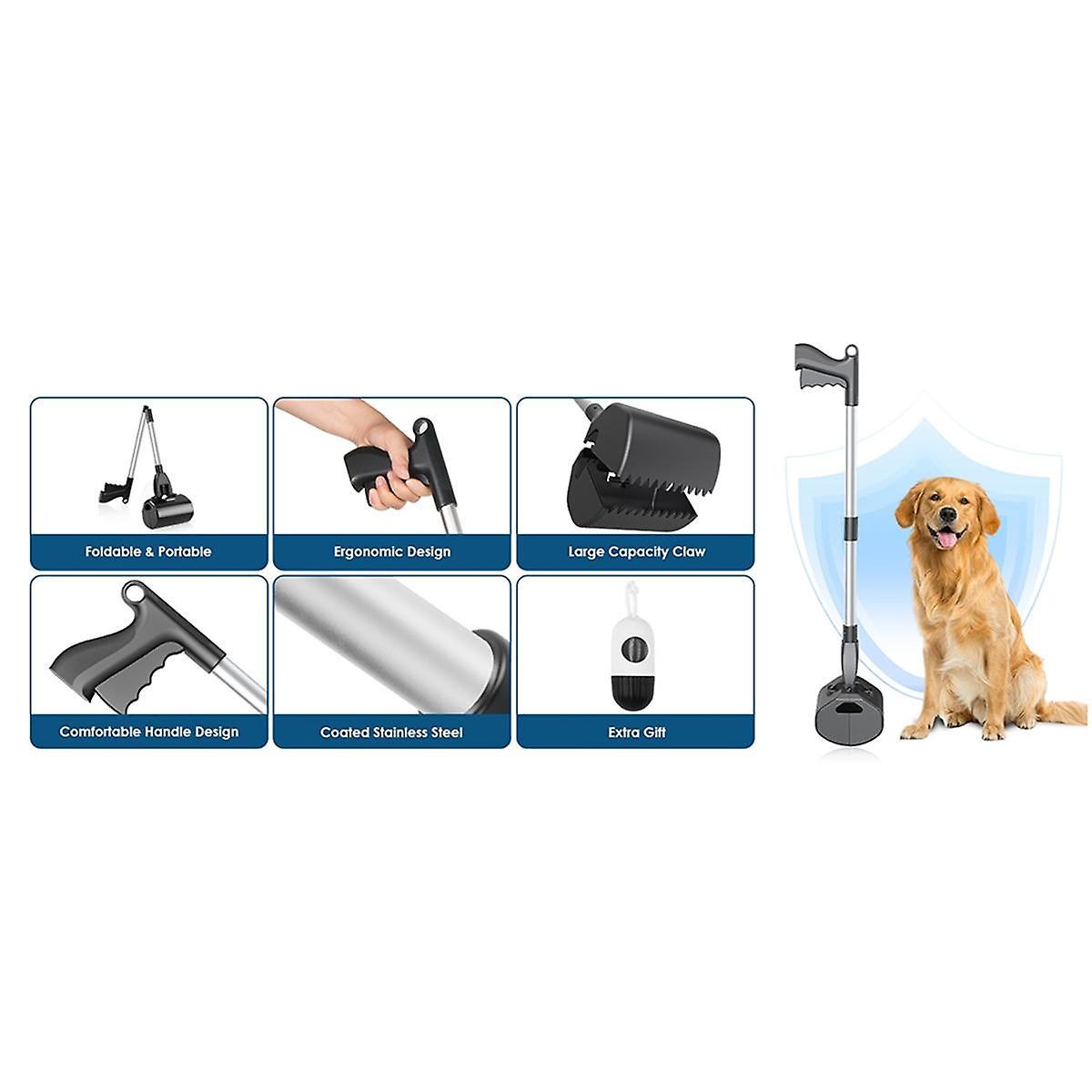 Pooper for Large Medium Small 32Inch Extra Long Dog Pooper Non ...