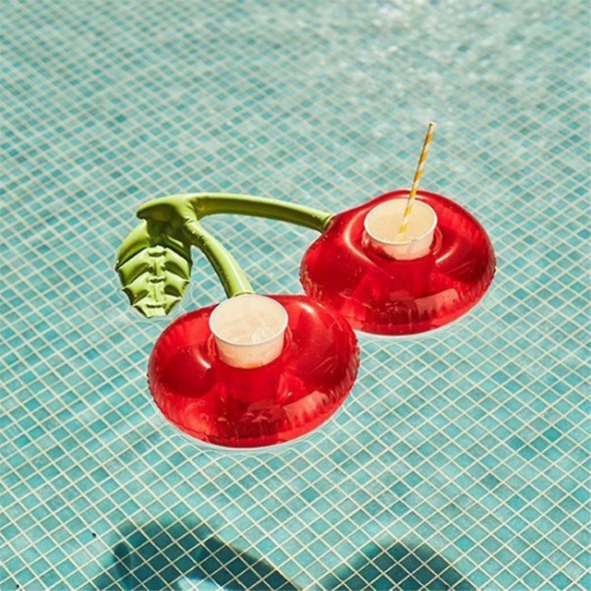 5Pcs Floating Inflatable Cup Holder Swimming Pool Drink Inflatable Ring ...