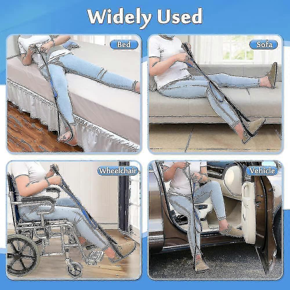 Leg Lifter Strap Foot Lift For Knee Hip Replacement Recovery Kit ...