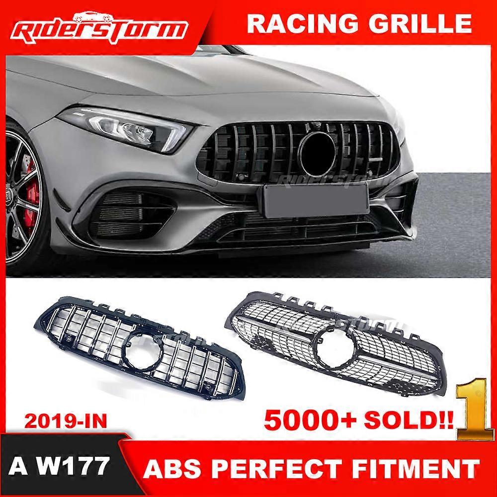 2019+ Front Mesh Suitable for mercedez A Class W177 amg GT Grill A35 ...