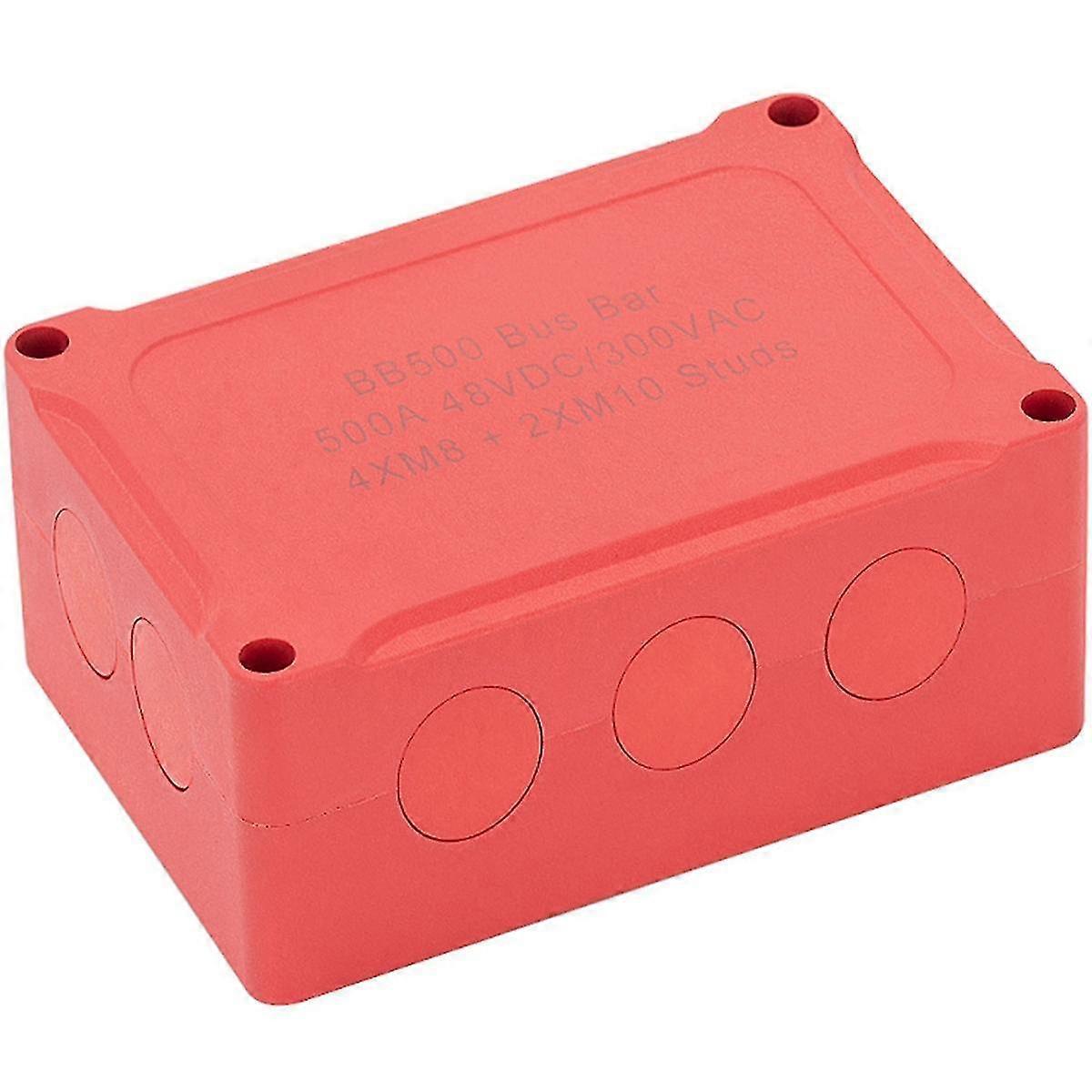 500A Marine Busbar 48V Automotive Distribution Block High Current 6 ...