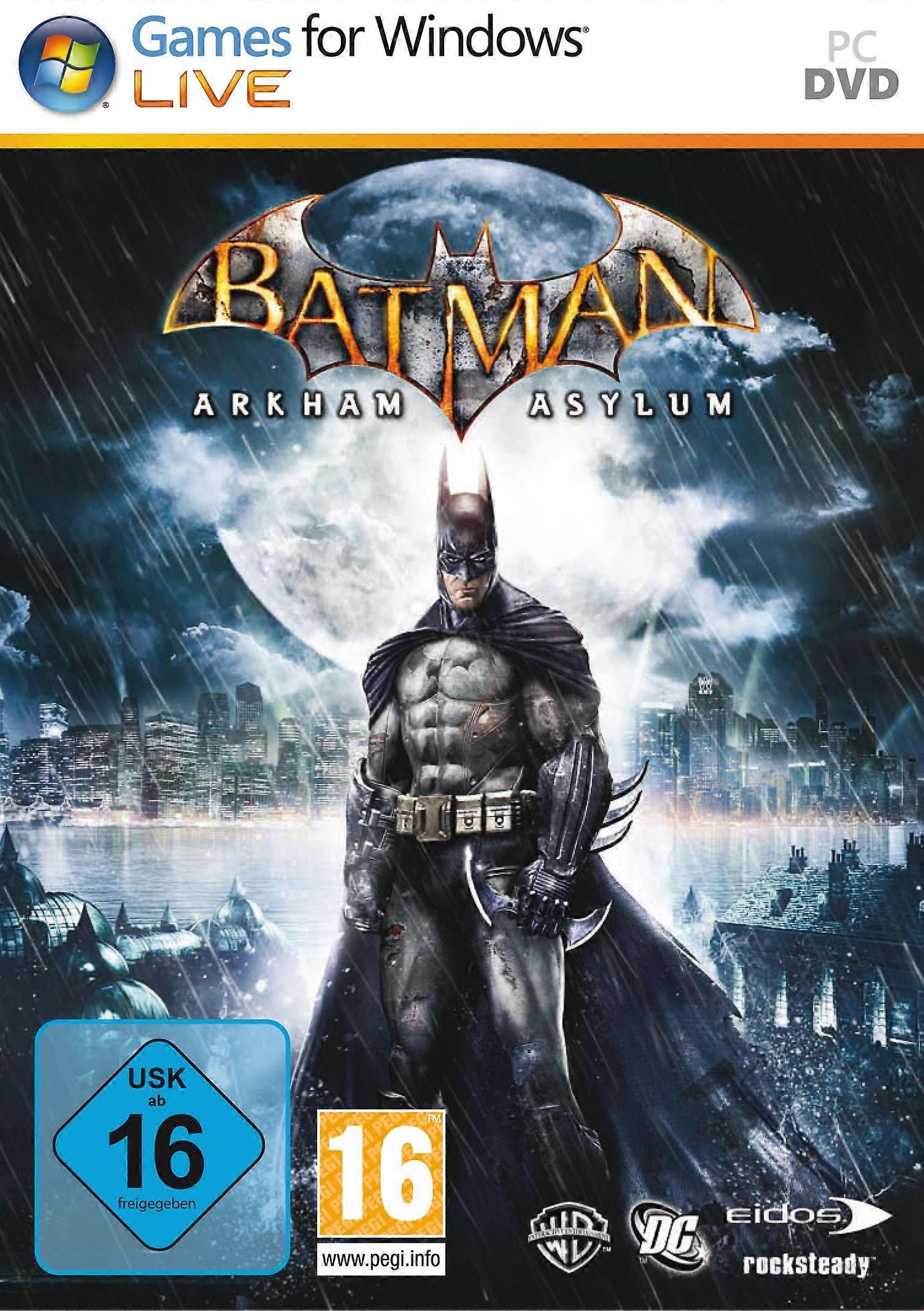 Batman Arkham Asylum (PC DVD) - New & Sealed | Fruugo US