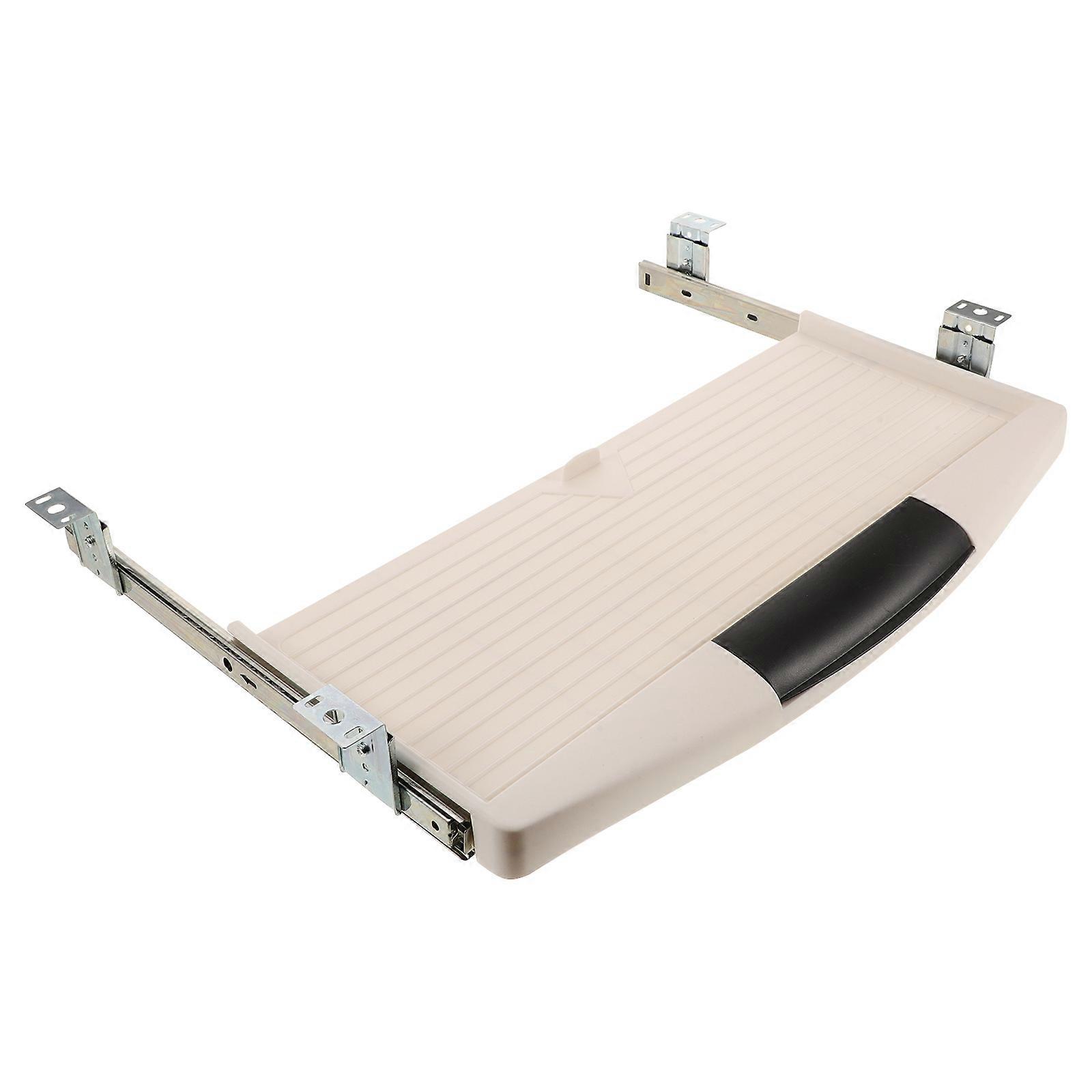 1 Set Keyboard Tray Under Desk Keyboard Stand Slide Pull Out Computer ...