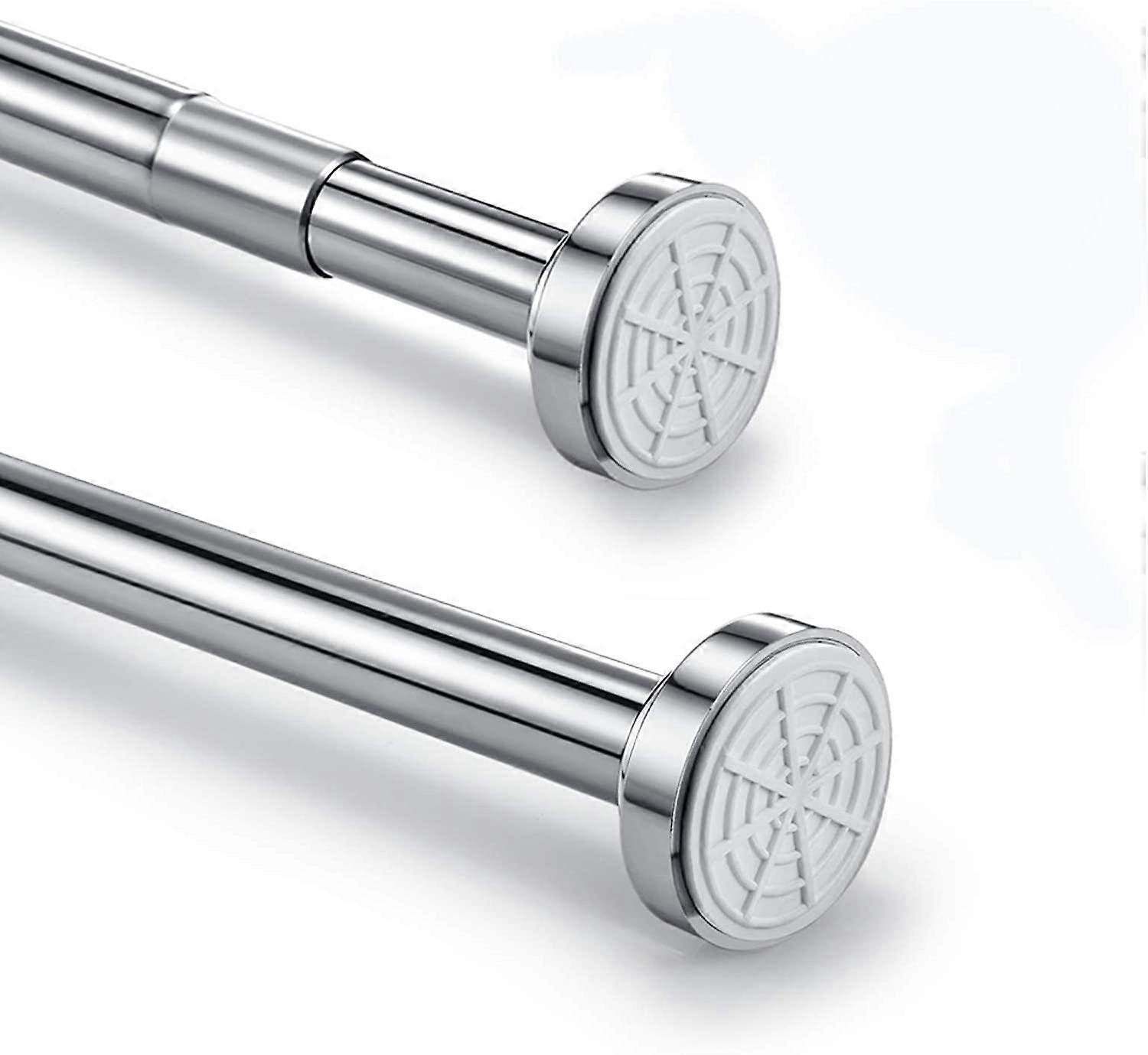 Telescopic Stainless Steel Rod 85Cm-140Cm Extendable, Shower Curtain ...