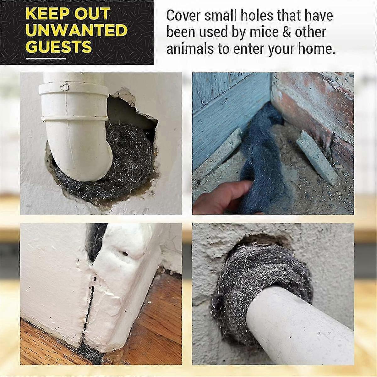 24Pack Steel Wool for Mice Control Wire Wool Mice Grade for Cleaning ...