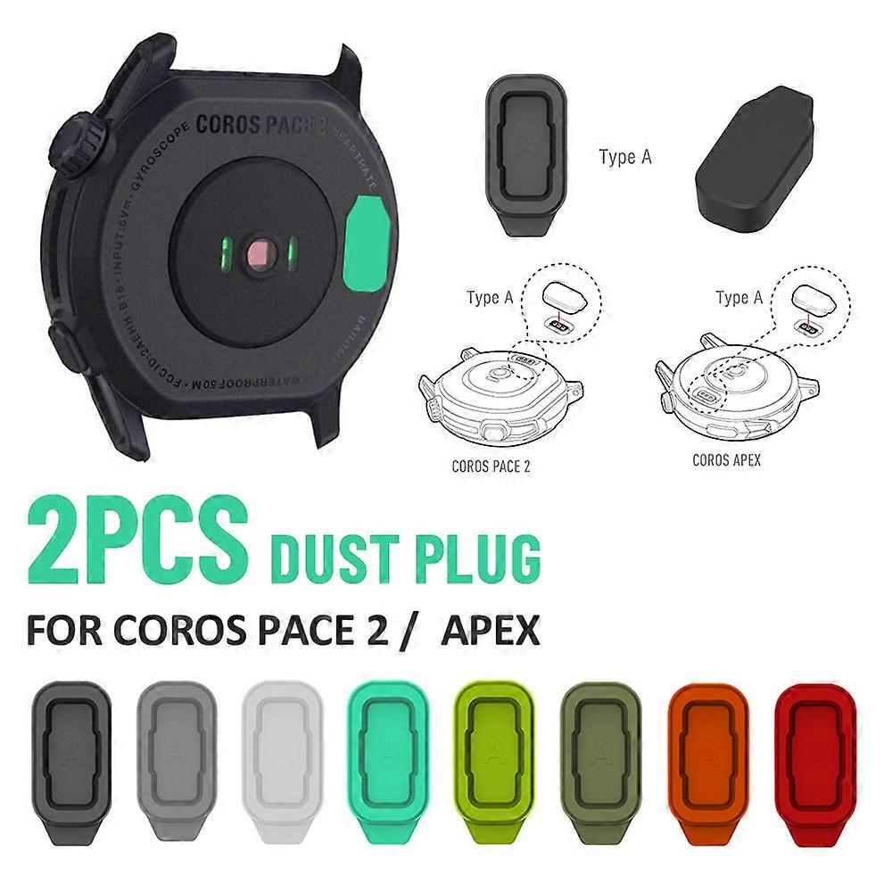 Dust Plugs for Coros APEX Pro 42mm/46mm PACE 2 VERTIX/VERTIX 2 Watch ...