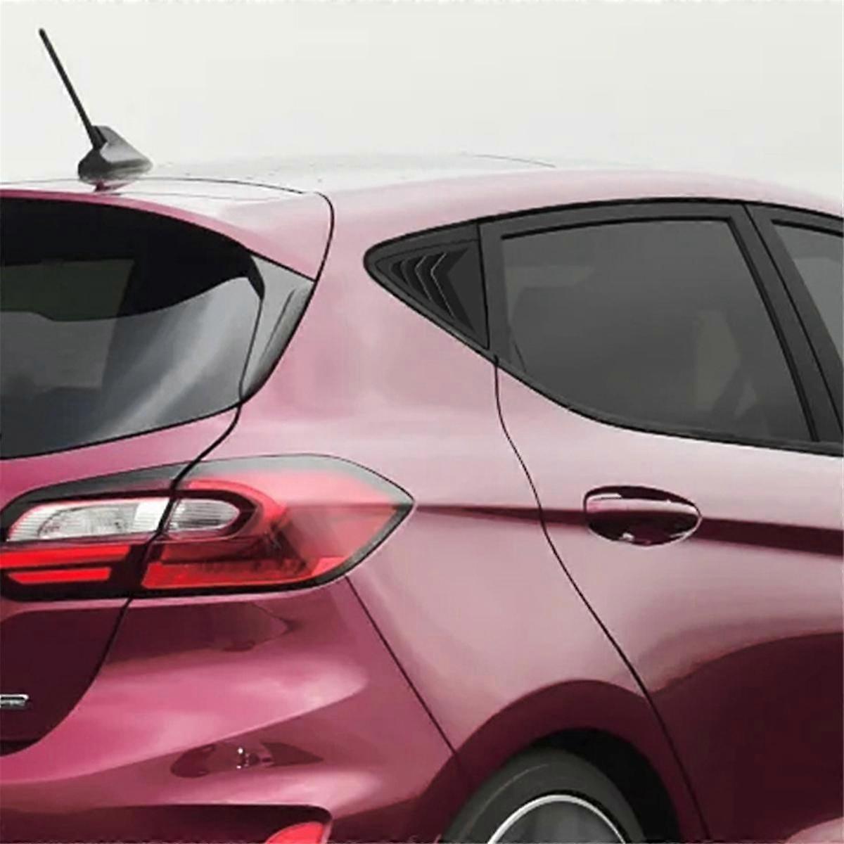 Car Rear Triangular Window Louvers Shutters Blinds Cover Trim for ...