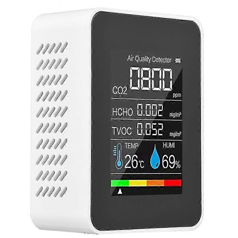 Five-in-one Gas Detector With Lcd Digital Display Color Screen Carbon ...