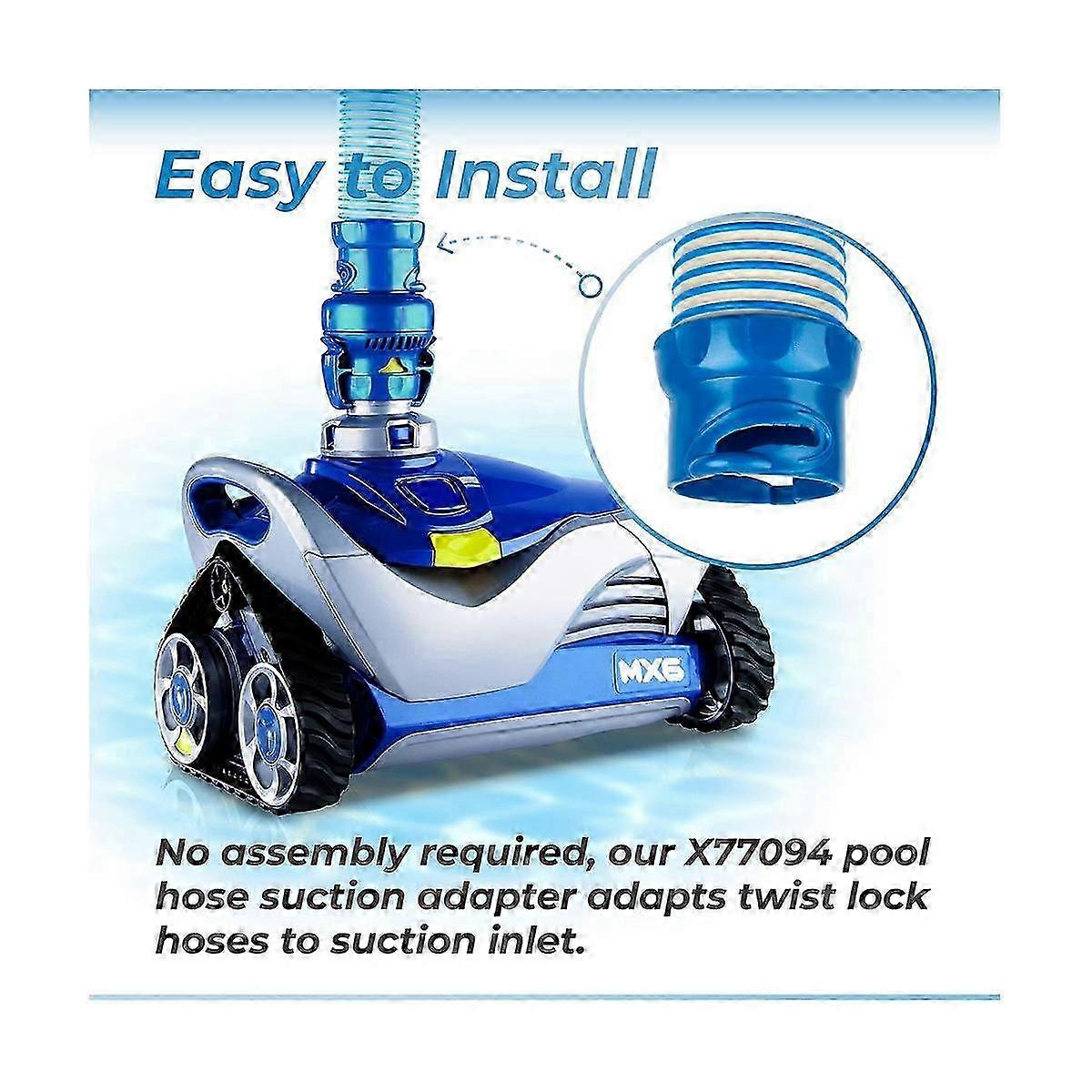 Pool Vacuum Hose Adapter for Zodiac MX6 MX8 Pool Cleaner Swimming Pool ...