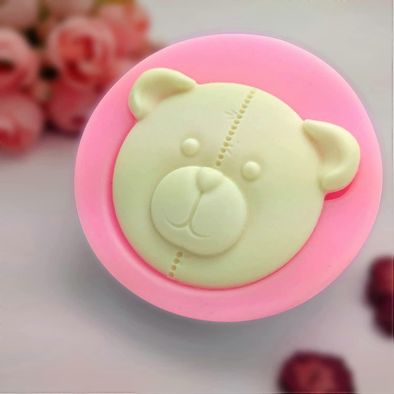 Bear Silicone Mold Bear Shape Fondant Cake Mould for Baking Candy ...