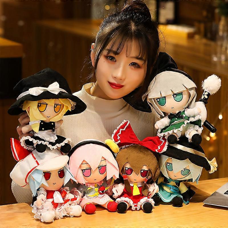 Project Plushie Doll Fumo Hakurei Reimu Stuffed Plush Toy Kirisame Marisa Youmu Konpaku Komeiji ...